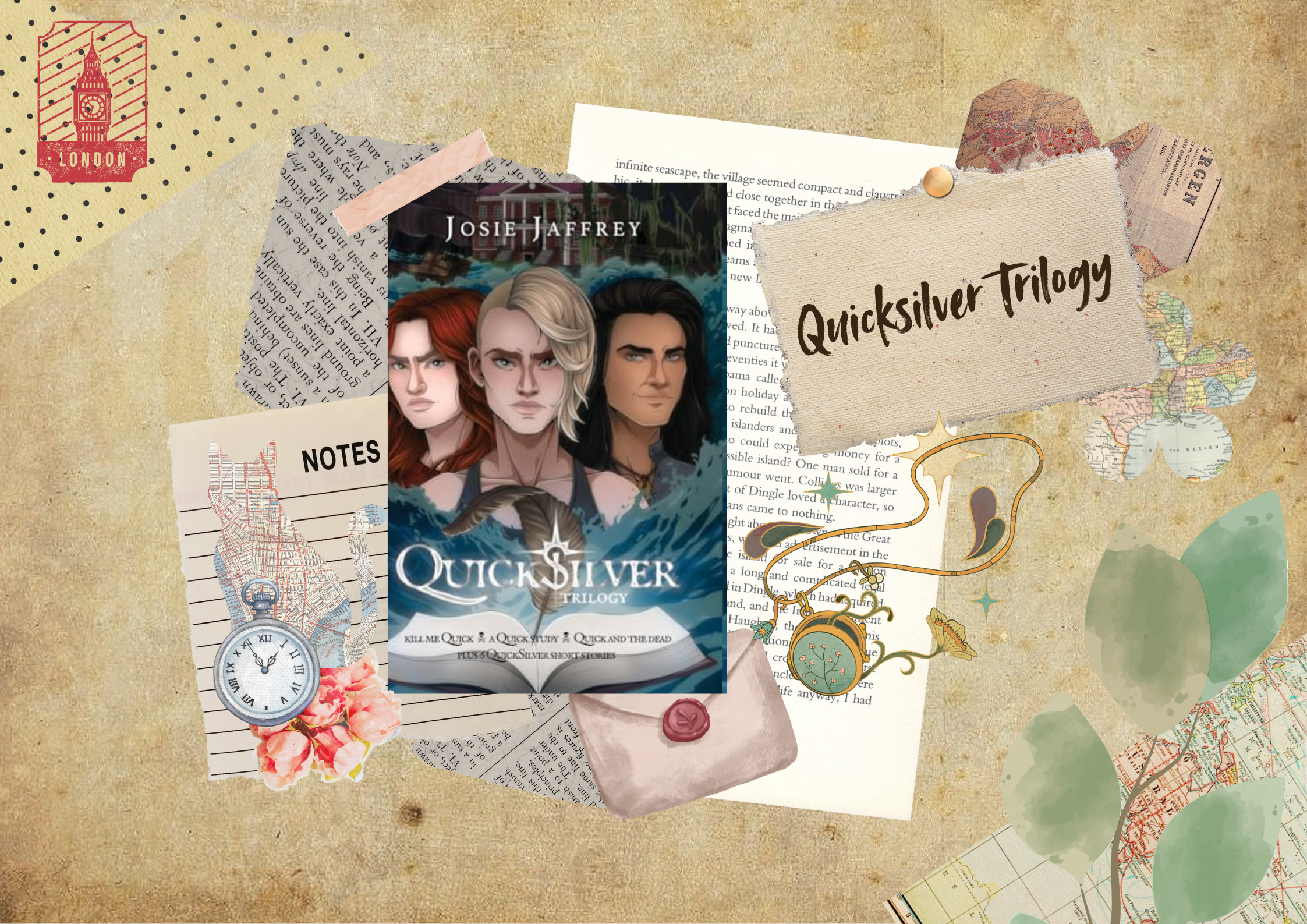 Review: QuickSilver Trilogy by Josie Jaffrey – Wayward Reviews